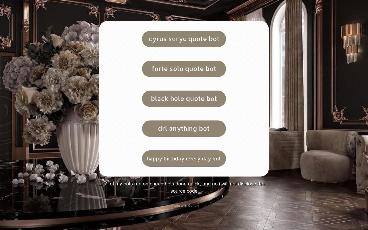 bots made by comospite